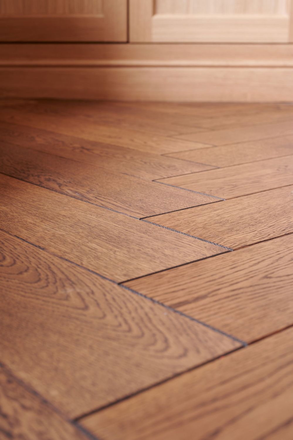 Parquet Rovere Ambra: Spina Italiana 90°