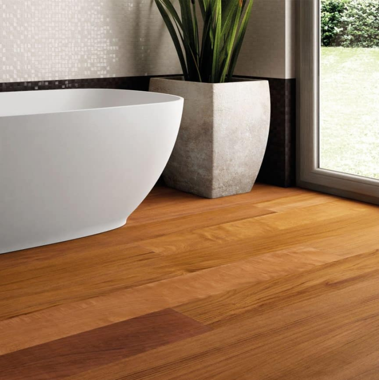 Parquet Teak, Pavimenti Legno Teak: posa incollata